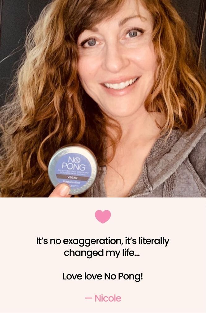 No Pong - All Natural, Extremely Effective Deodorant In The US